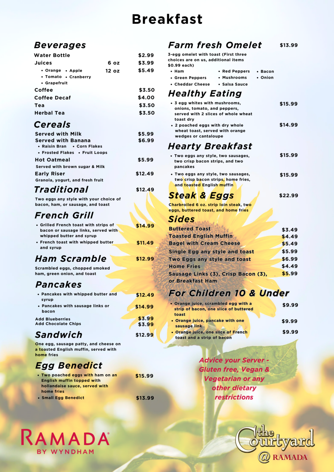 Dining – Ramada Hotel