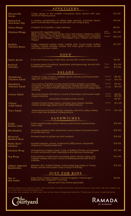 Dining – Ramada Hotel