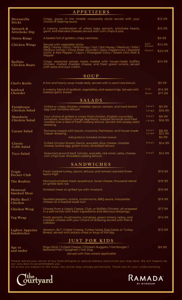 Dining – Ramada Hotel